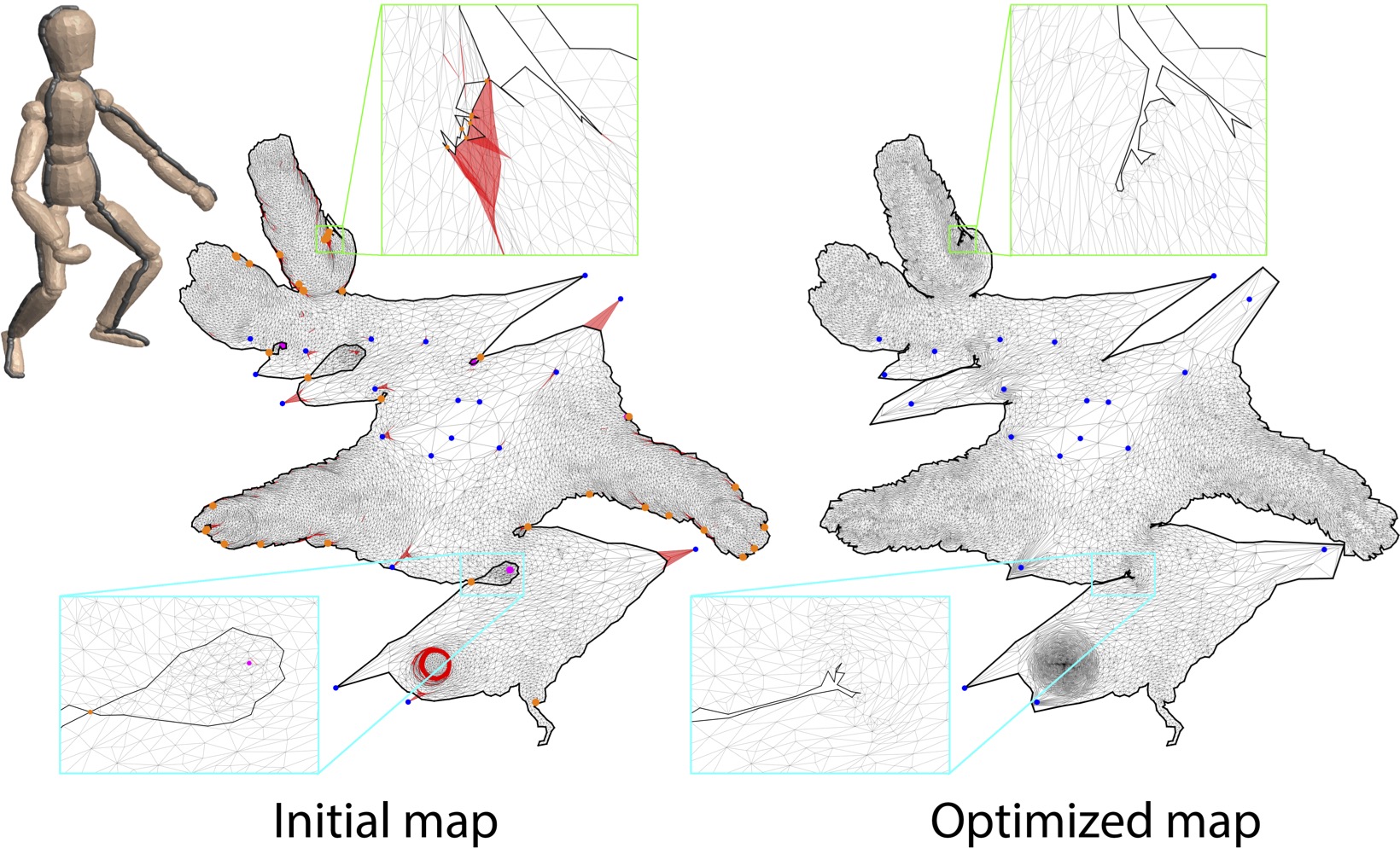 Optimizing Global Injectivity for Constrained Parameterization | Xingyi Du's Homepage